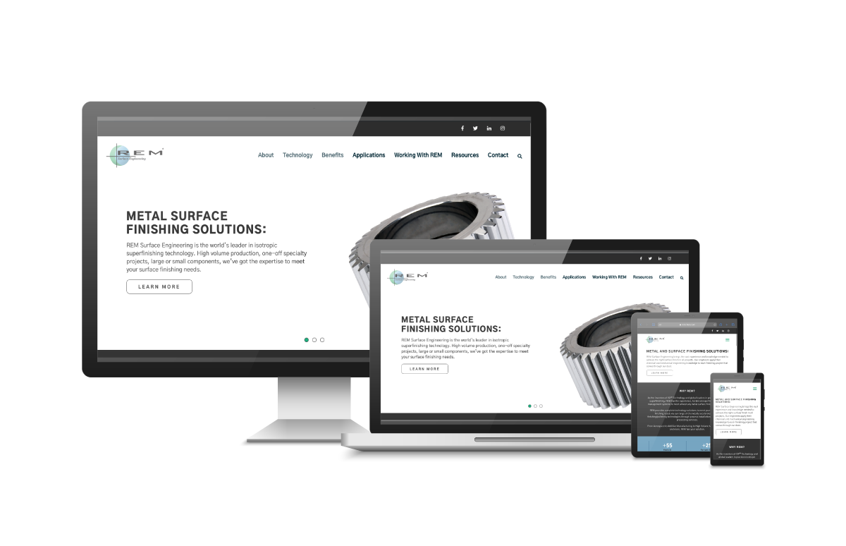 REM Surface Engineering Announces New Website Launch