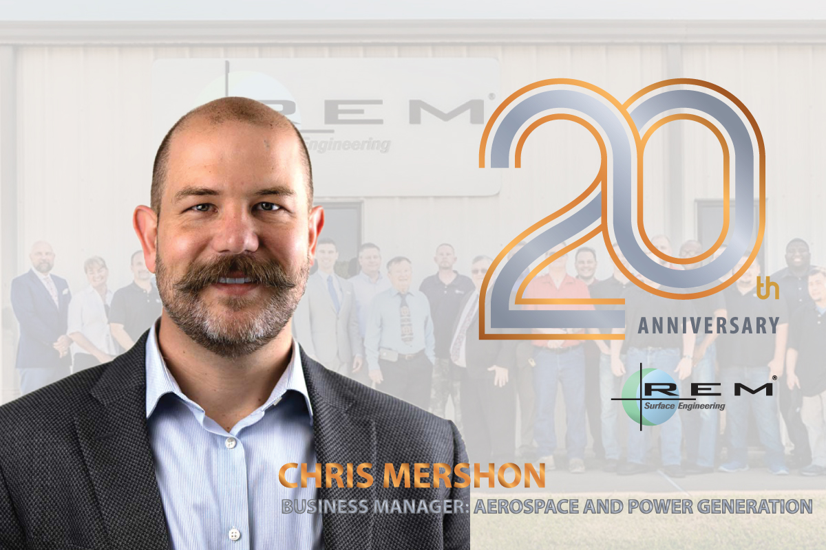 REM Surface Engineering Celebrates 20-Year Anniversary of Key Leader ...